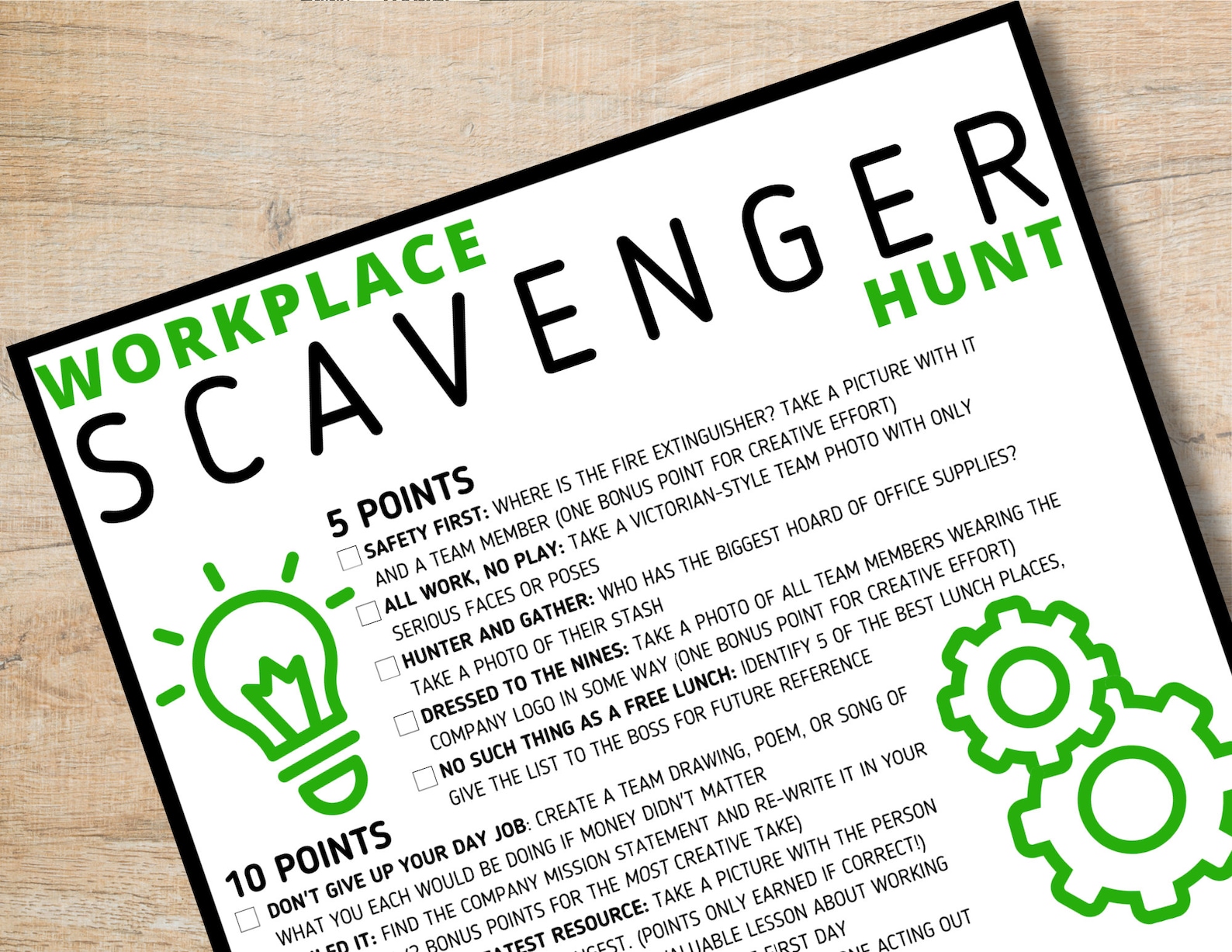 Scavenger Hunt for Work Scavenger Hunt for Adults Office - Etsy