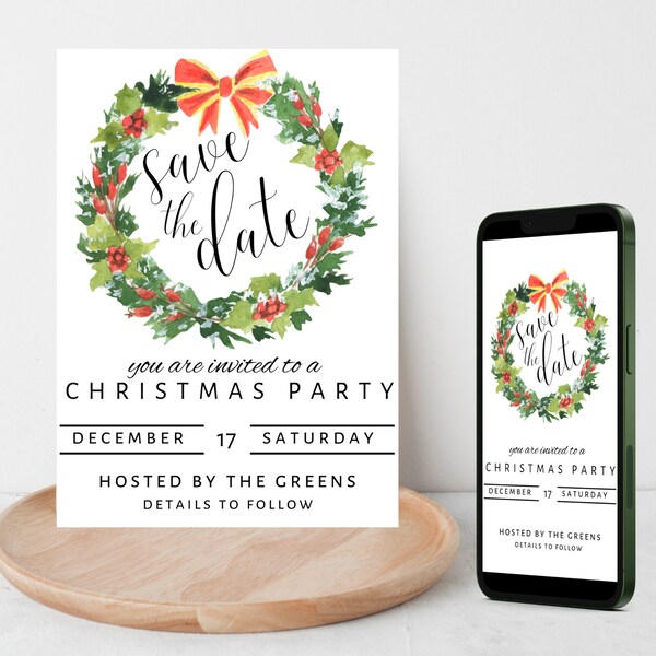 Simple Save the Date - Etsy