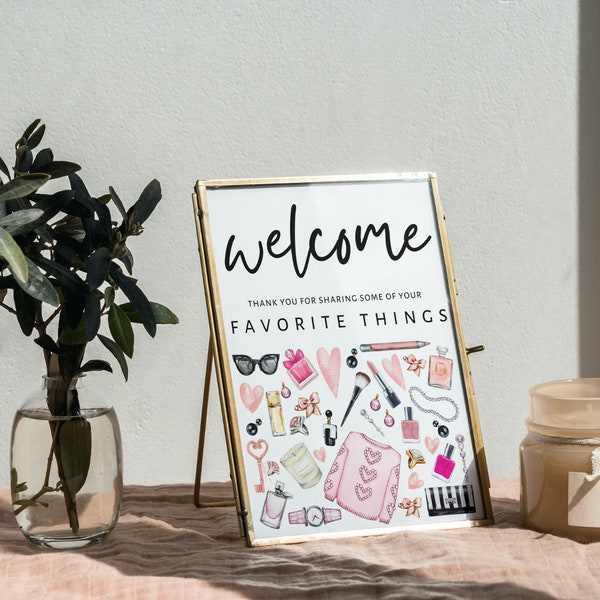 A Few of My Favorite Things Printable - Etsy