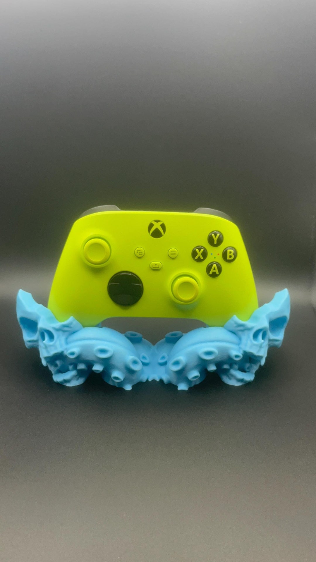 Glow in the Dark 3D Printed Skull-octopus Controller Holder for Xbox ...