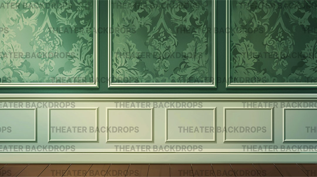 Theater Backdrop Theatre Scene Digital Projection Daytime Hallway ...