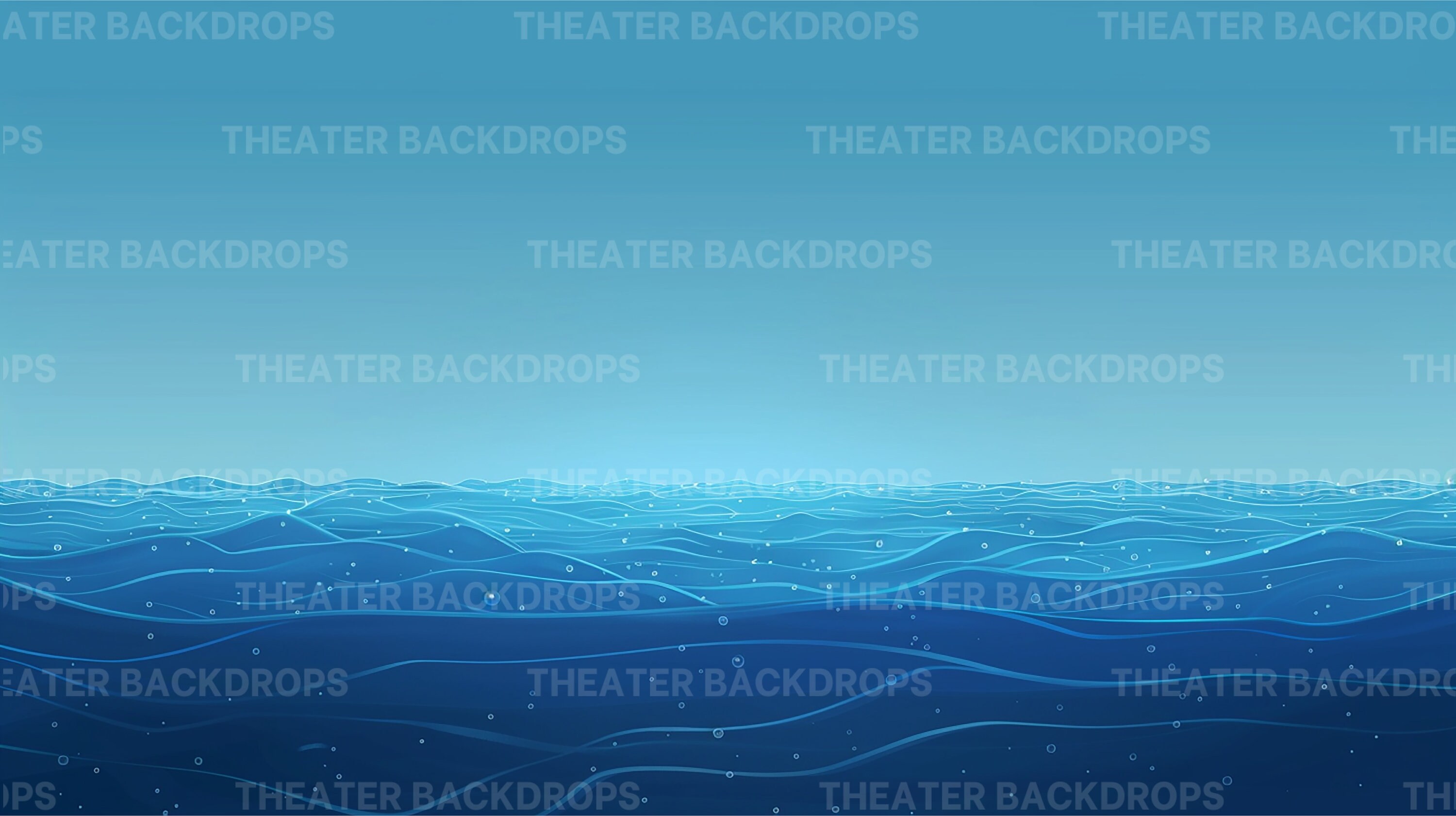 Finding Nemo Theater Backdrop Set Of 6 Stage Scenery Background Ocean Backdrop Broadway Set