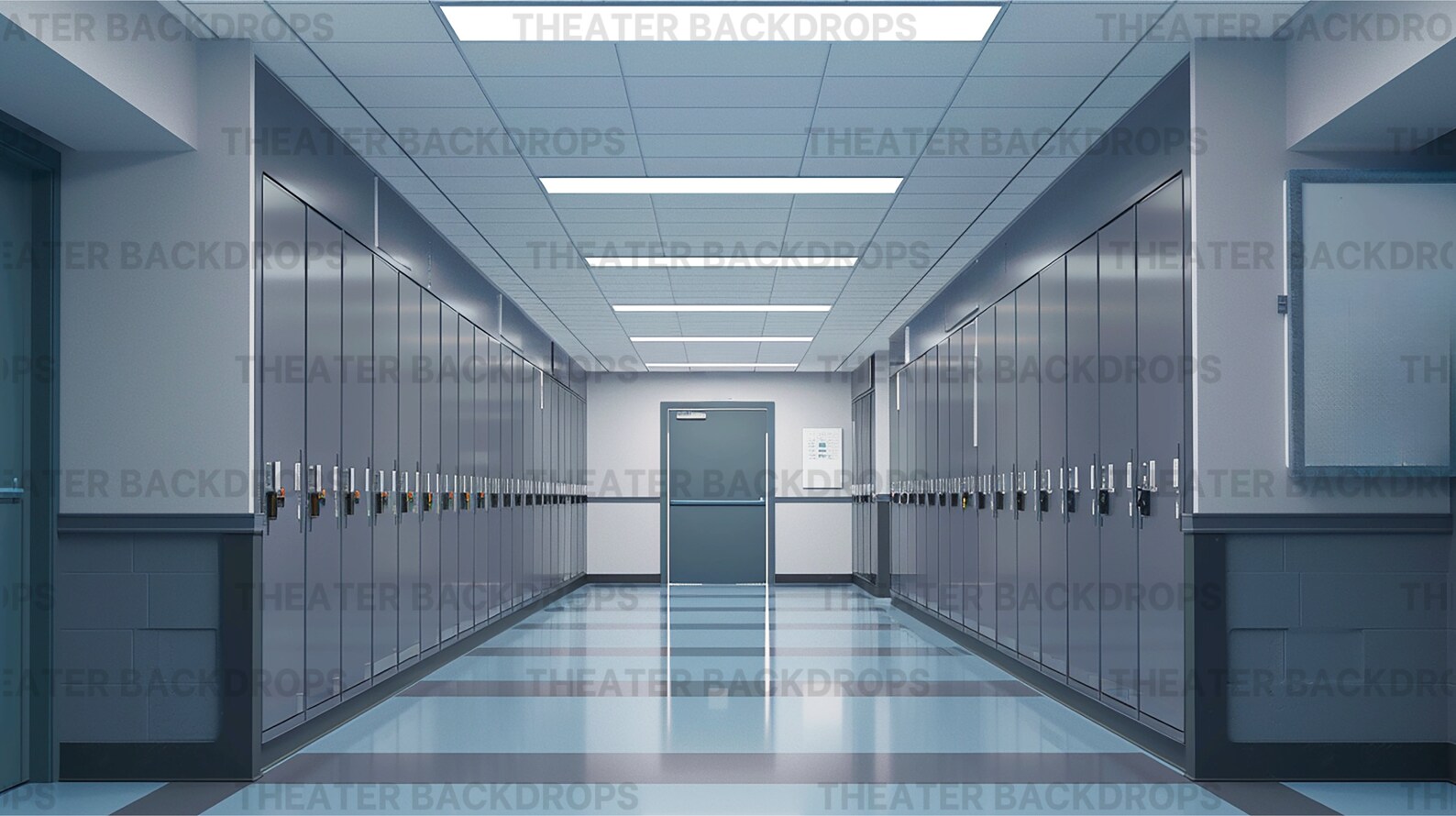 School Theater Backdrop, Stage Scenery Background, High School Backdrop ...