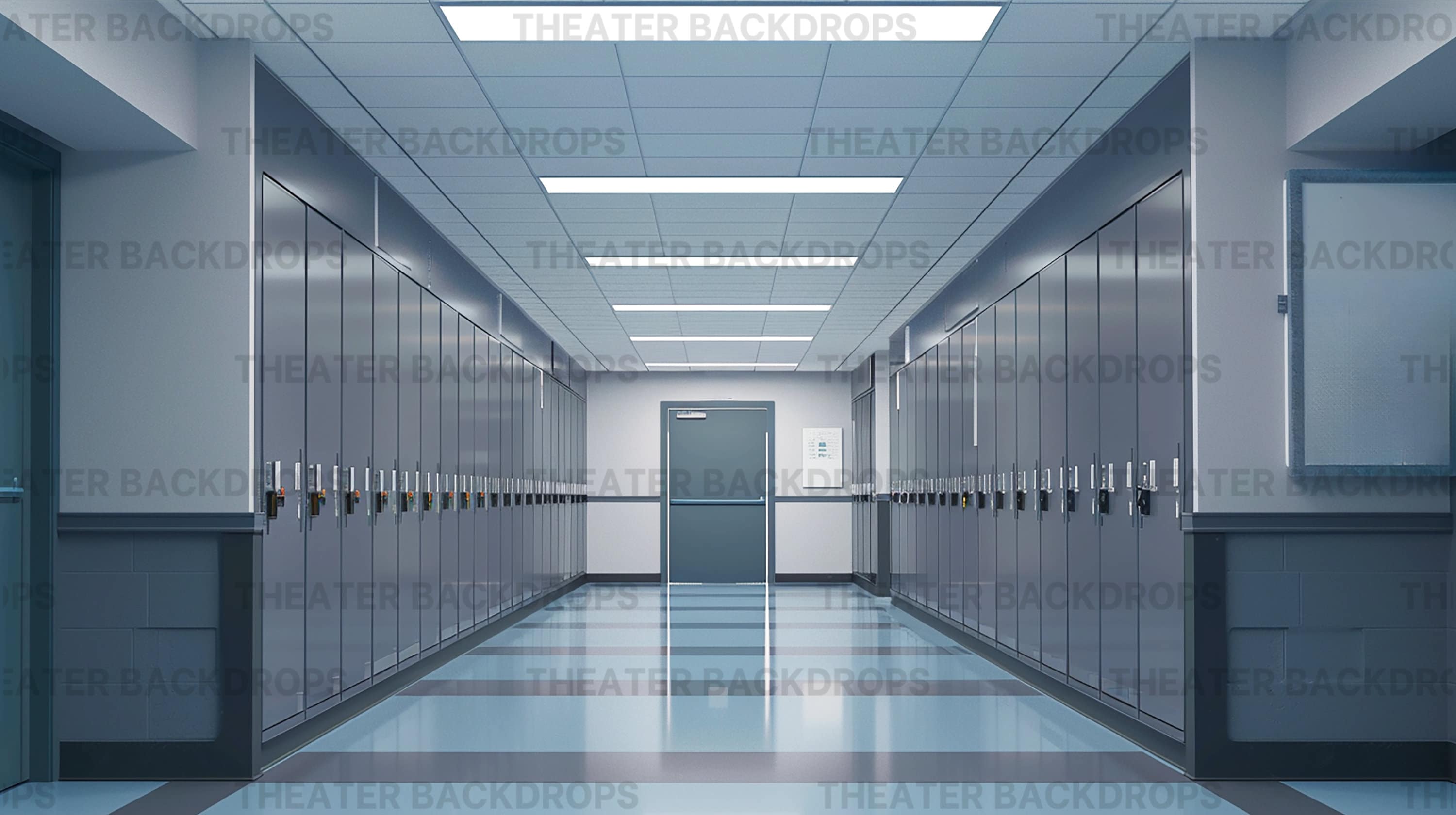 School Theater Backdrop, Stage Scenery Background, High School Backdrop ...