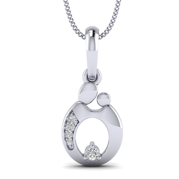 Mother and Child Pendant - Etsy