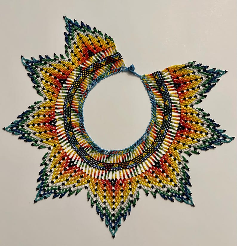 Okama | Extra Large Colombian Necklace Handmade by Indigenous Artisans ...