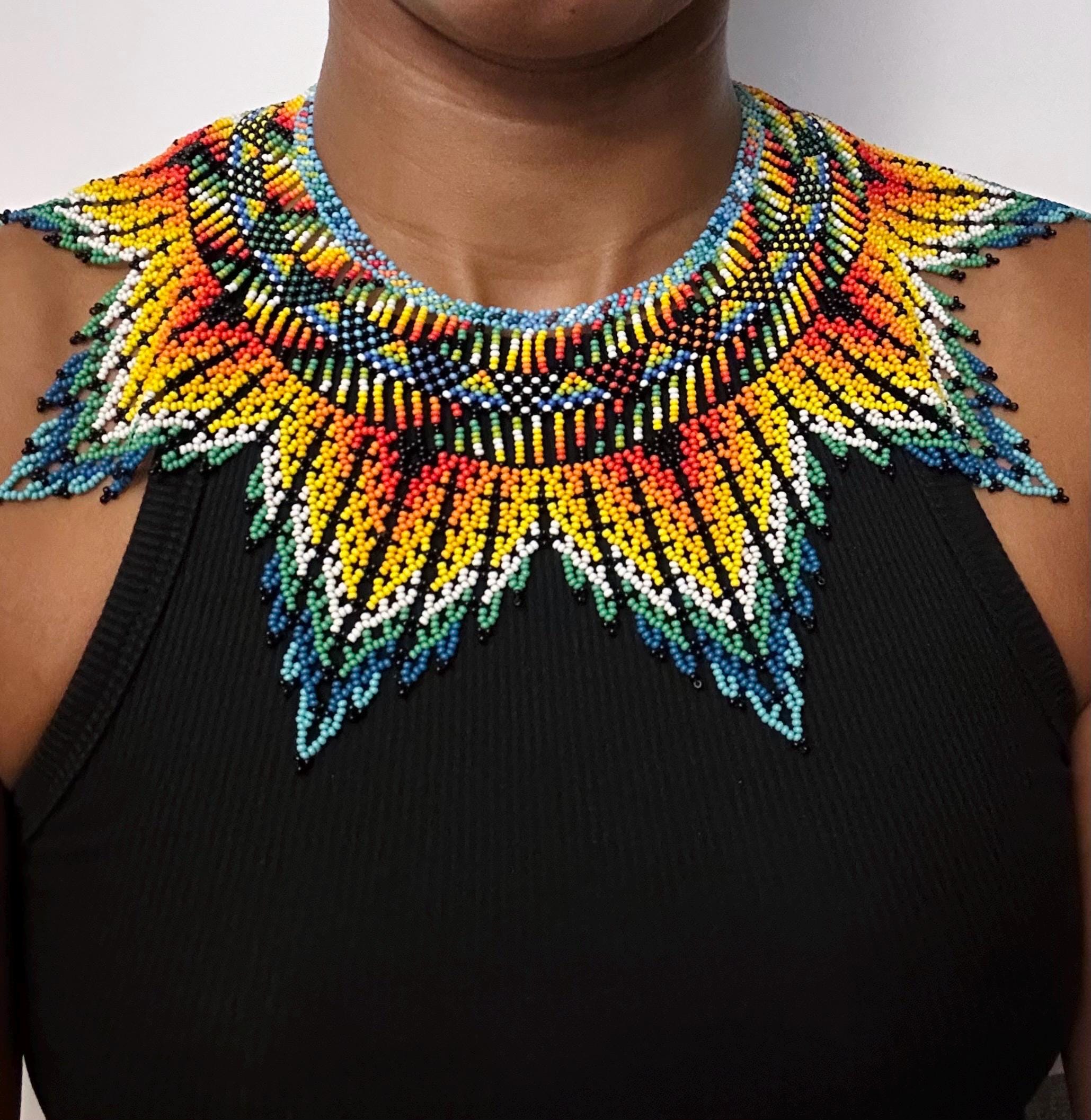 Okama | Extra Large Colombian Necklace Handmade by Indigenous Artisans ...