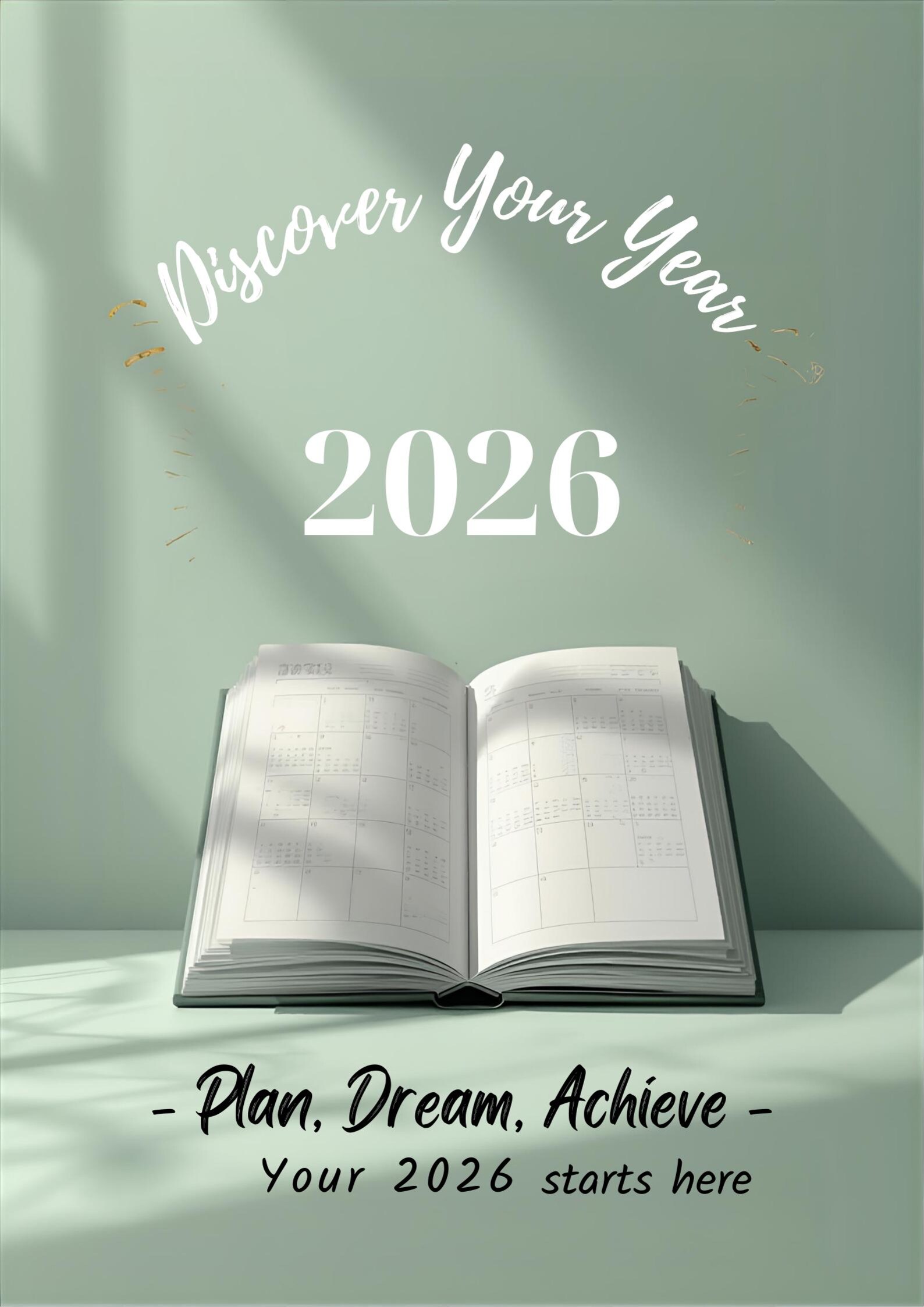 2026 Calendar Printable | Minimalist Monthly Planner | Desk, Wall and ...