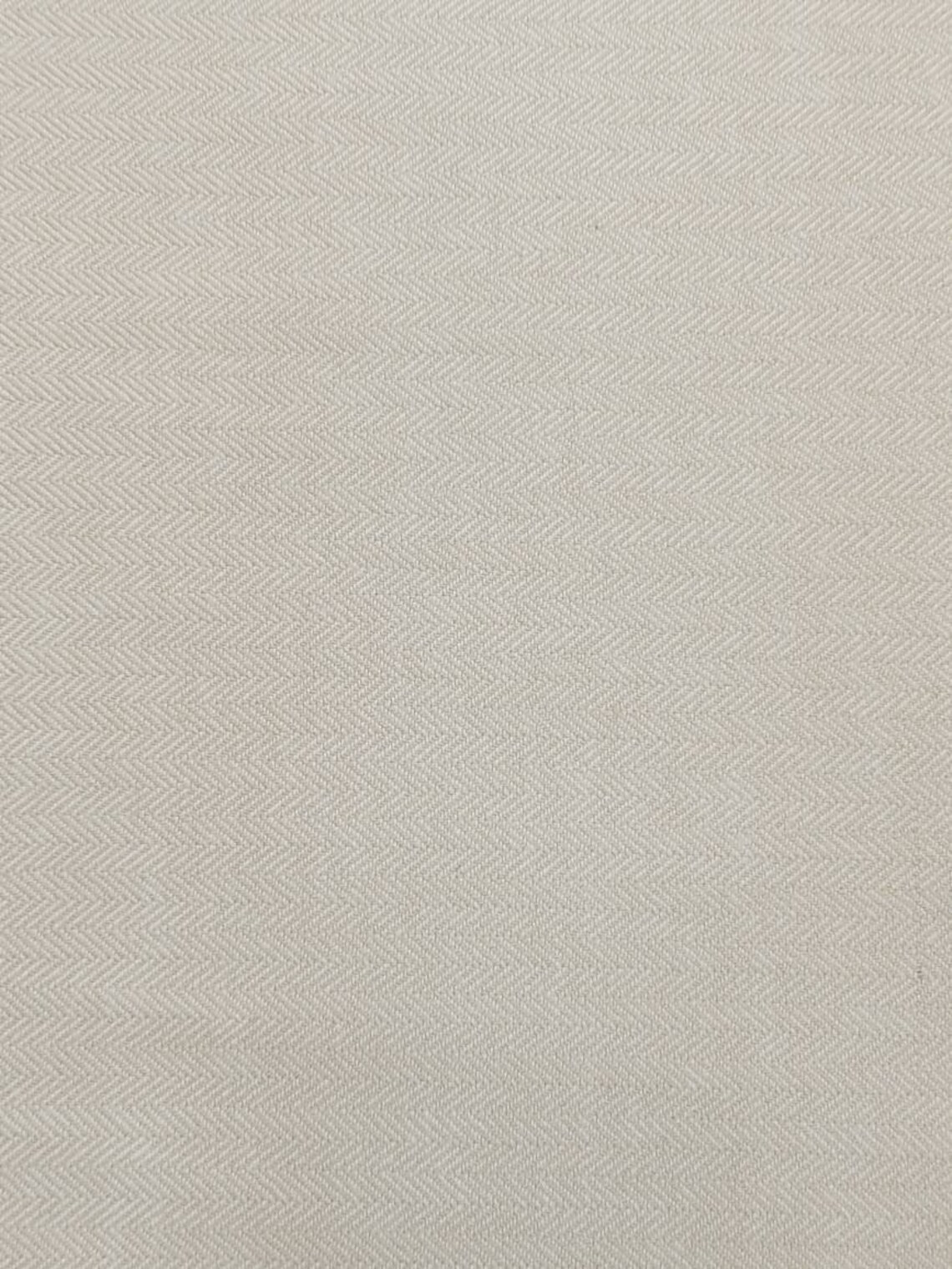 Neutral Cream Herringbone Woven Cotton Flannel Fabric Marcus - Etsy