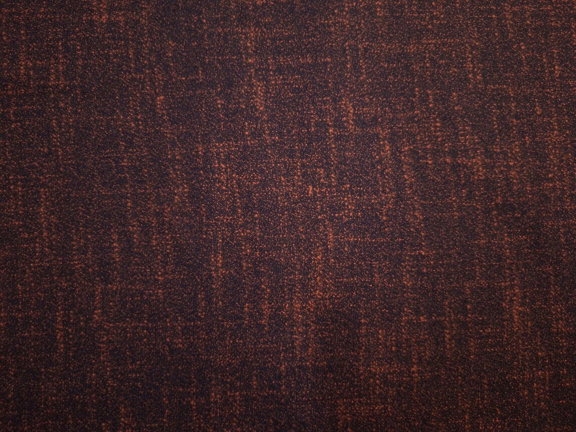 Orange & Black Tweed Cotton Flannel Fabric Marcus Fabrics Classic ...