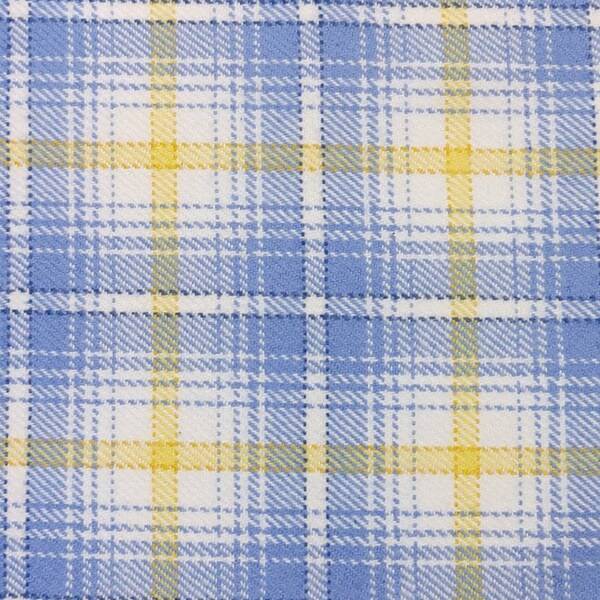 Yellow Plaid Fabric - Etsy