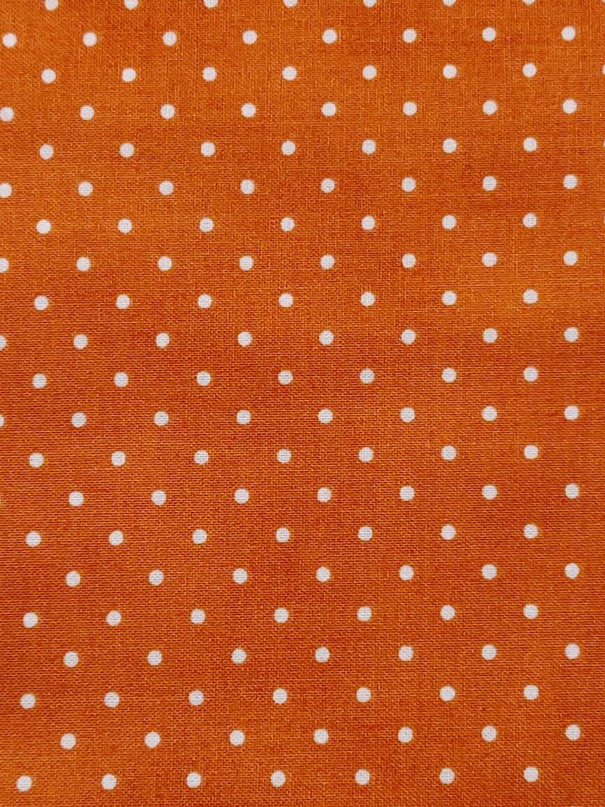 Light Orange Polka Dots