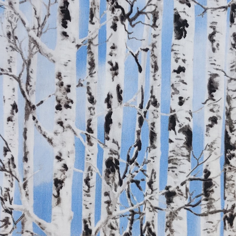 Birch Tree Fabric - Etsy