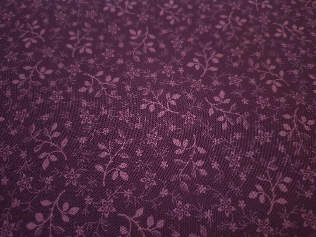 Plum Lovin' Quilting Cotton Fabric Plumberry III Collection Marcus ...
