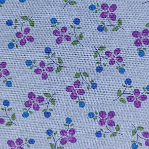 Periwinkle Fabric - Etsy