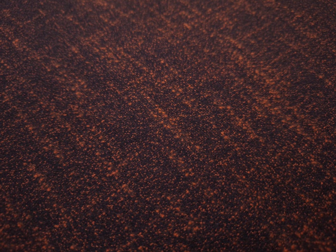 Orange & Black Tweed Cotton Flannel Fabric Marcus Fabrics Classic ...