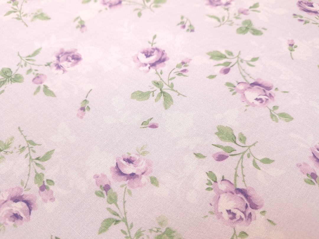 Purple Rose Quilting Cotton Fabric Timeless Treasures Rose-cd2254 - Etsy