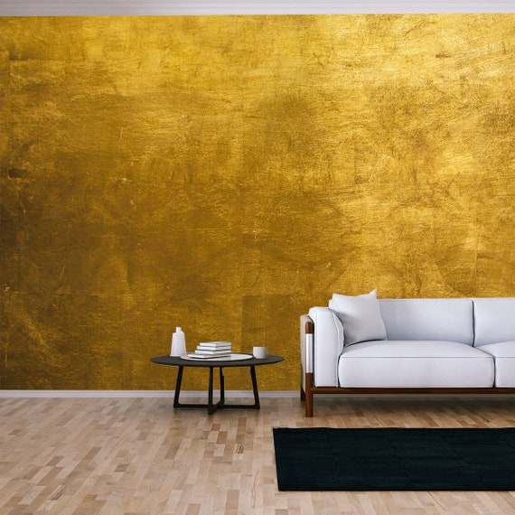 Luxury Shiny Gold Background Texture Wallpaper Living Room - Etsy