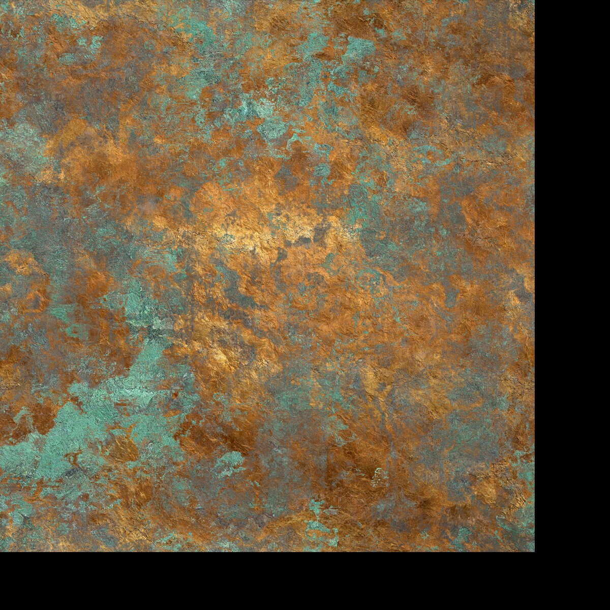 Vintage Bronze and Blue Seamless Background Wallpaper Bathroom Mural - Etsy