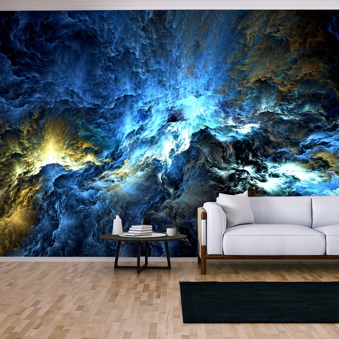 The Colors in the Series, Fancy Paint. Background Consists of Fractal ...