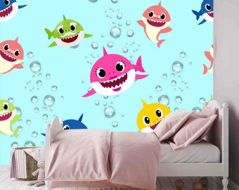 Baby Shark Bedroom - Etsy