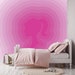 Barbie Head Silhouette on Pink Background Wallpaper Girls Bedroom Mural ...