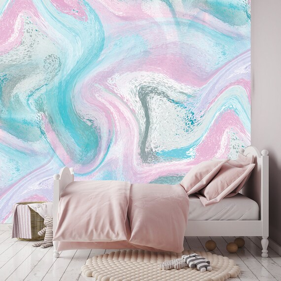 Modern Light Texture Seamless Abstract Pattern-cotton Candy - Etsy