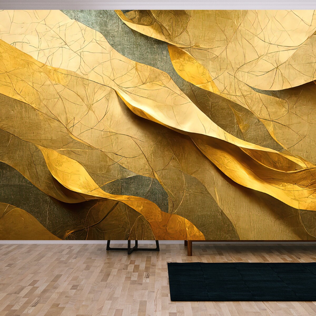 4K, Gold Texture, Golden Background, Luxury Backdrop, Abstract Design ...