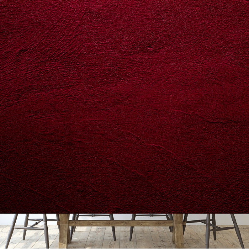 Crimson Colored Wall Background With Textures of Different Shades of ...
