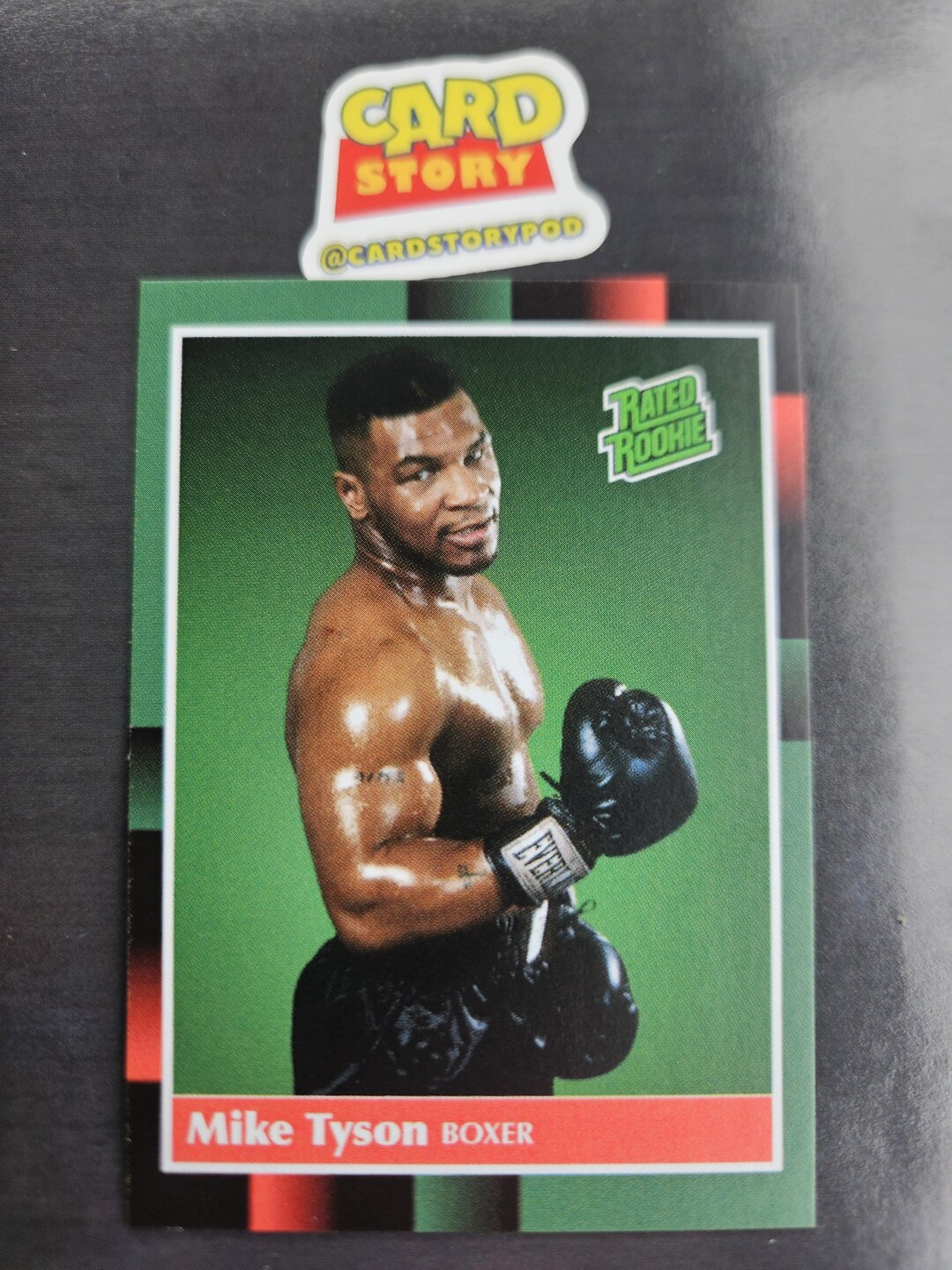 1988 Style Mike Tyson Custom Rookie Card Rc - Etsy