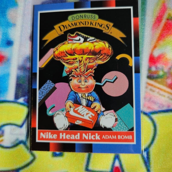 Garbage Pail Kids Adam Bomb Card - Etsy