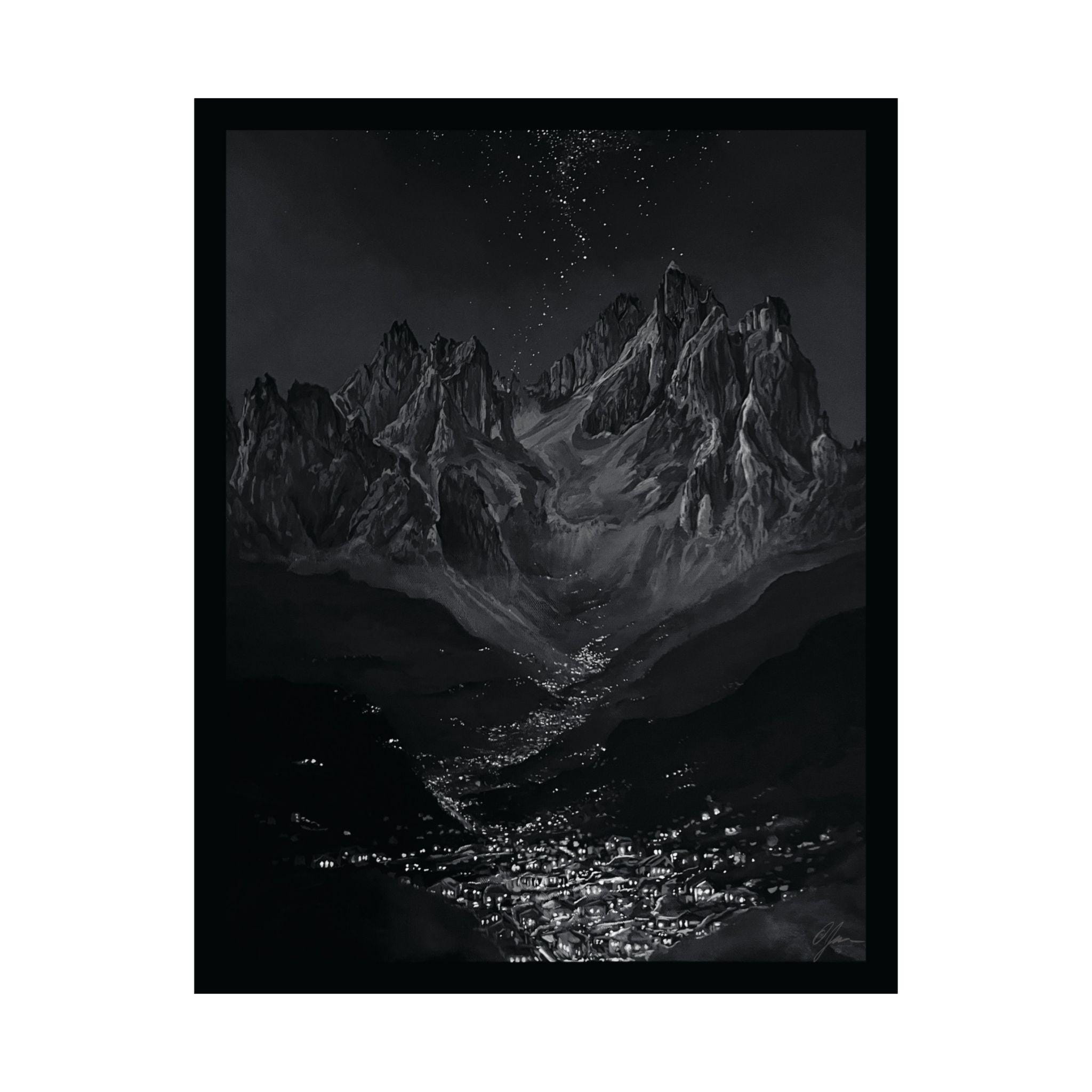 City of Stars Art Print: Velaris ACOTAR Fantasy Fine Art - Etsy