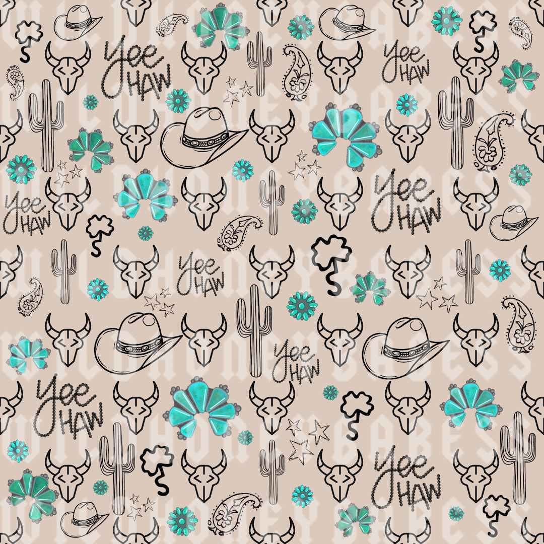 Western Seamless Png, Western Png, Western Fabric Png, Punchy Png ...