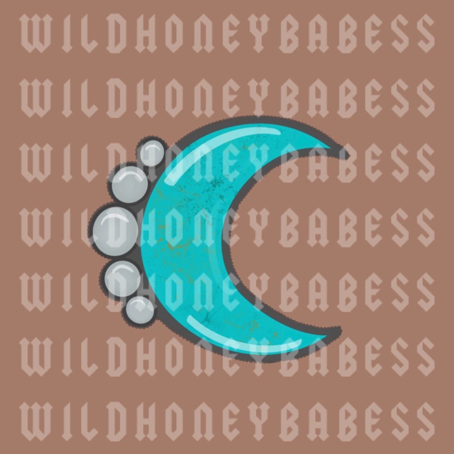 Turquoise Stone Moon Png BUNDLE Turquoise Stone Png Moon - Etsy