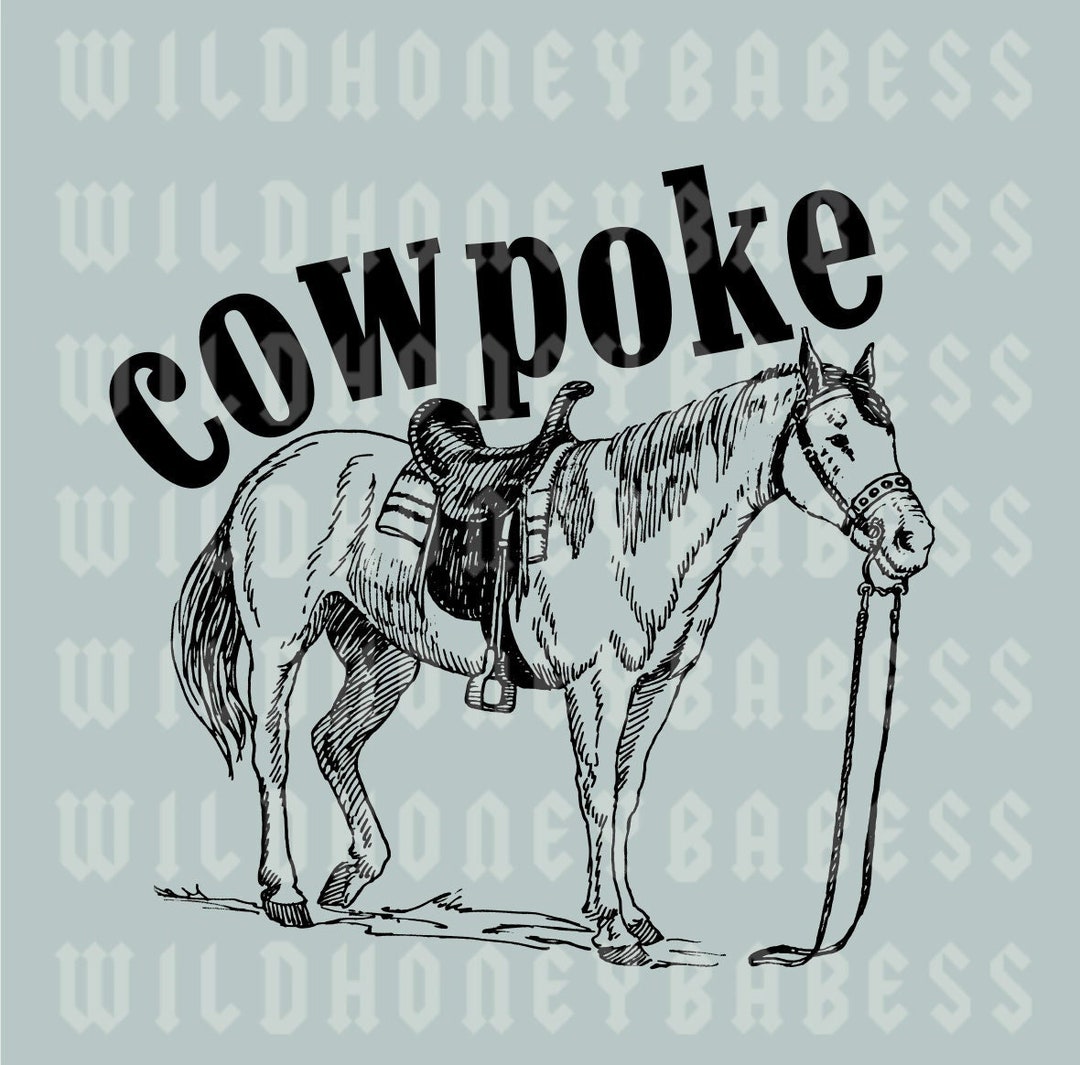 Cowpoke Png, Cowboy Png, Cowgirl Png, Horse Png, Cow Pony Png, Punchy ...
