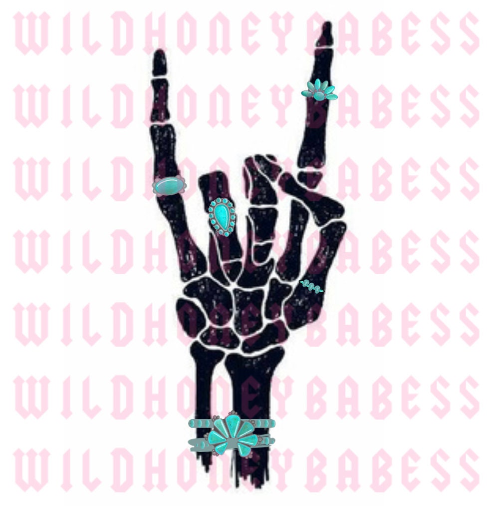 Turquoise Drippin Hand Png Halloween Png Turquoise Halloween - Etsy