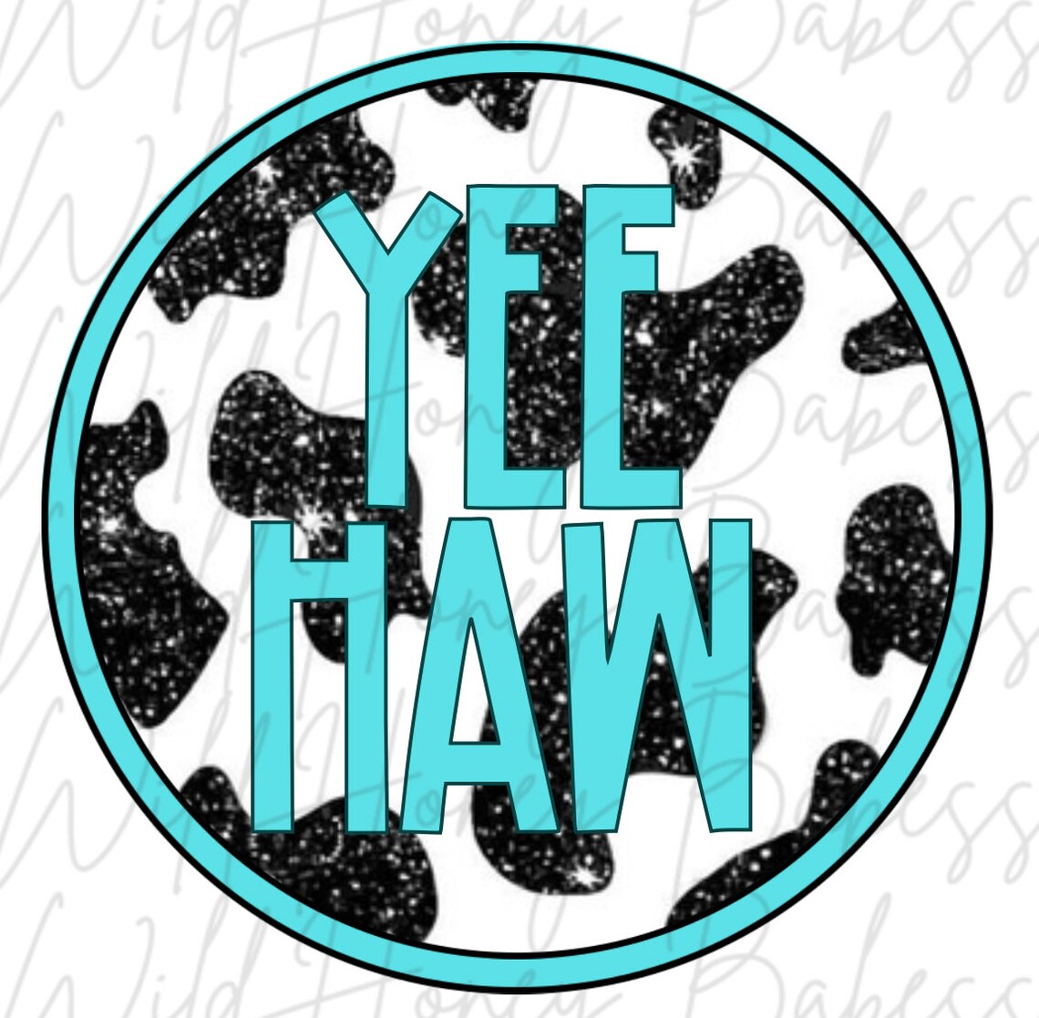 Yeehaw Png Yeehaw Glitter Neon Png Western Graphic Designs - Etsy