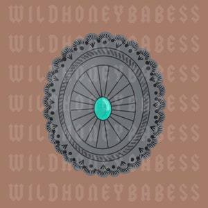 Western Concho Svg - Etsy Ireland