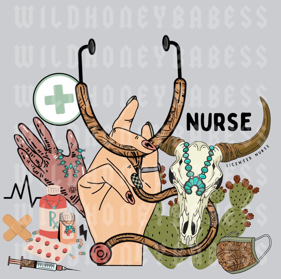 Western Nurse Png, Nurse Png, Western Scrubs Png, Western Occupations ...