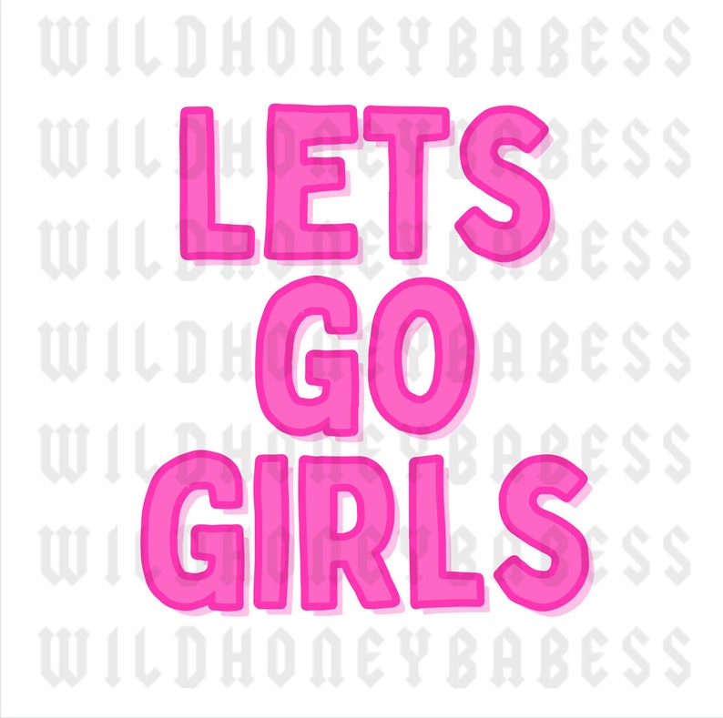 Lets Go Girls Cowhide Png Lets Go Girls Western Png - Etsy