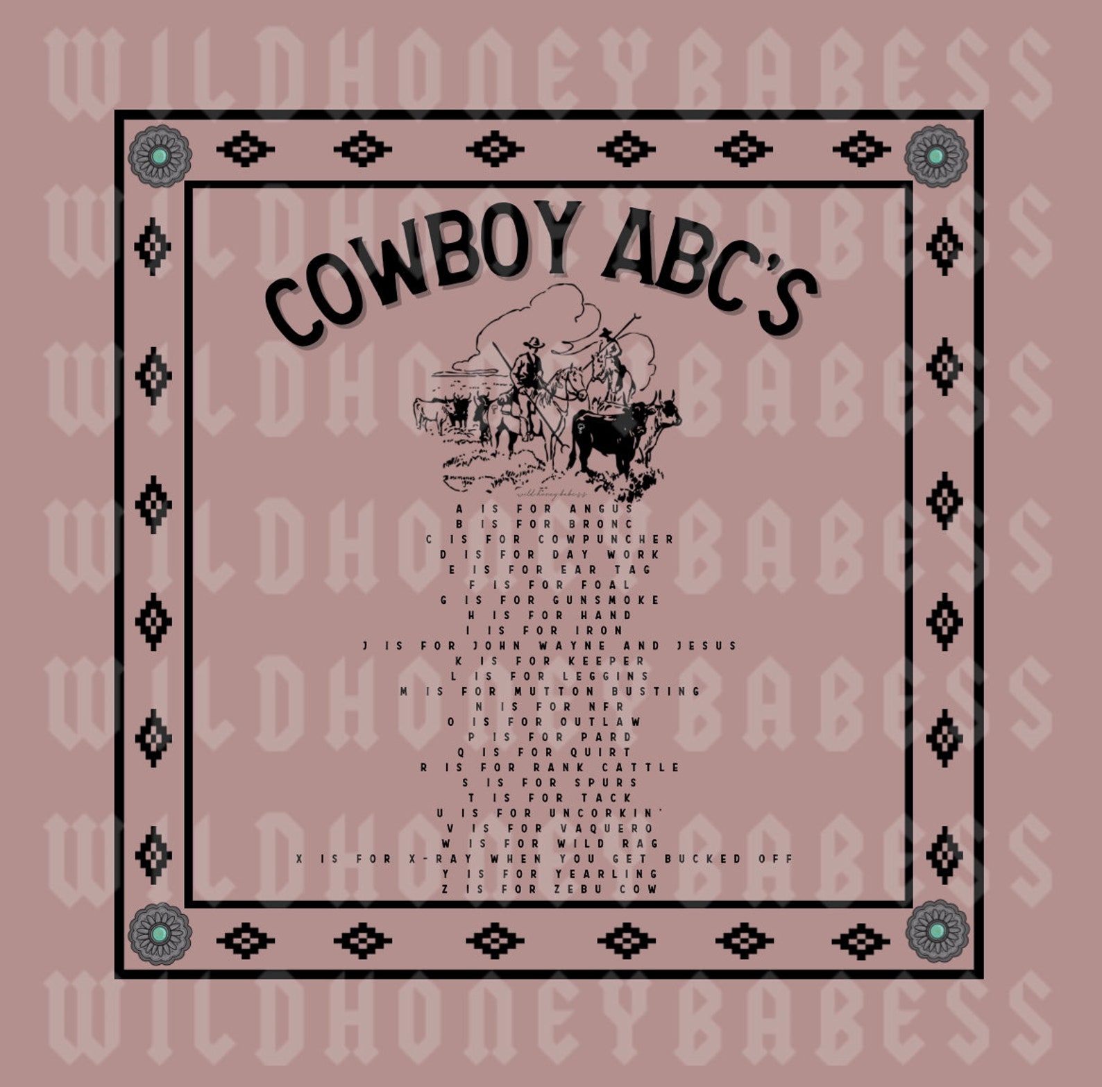 Cowboy Abcs Png, Western Alphabet, Cowboy Alphabet Png, Cowboy Png ...