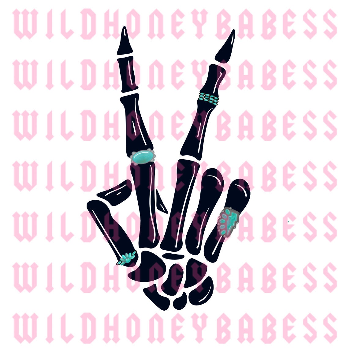 Turquoise Drippin Hand Png Halloween Png Turquoise Halloween - Etsy