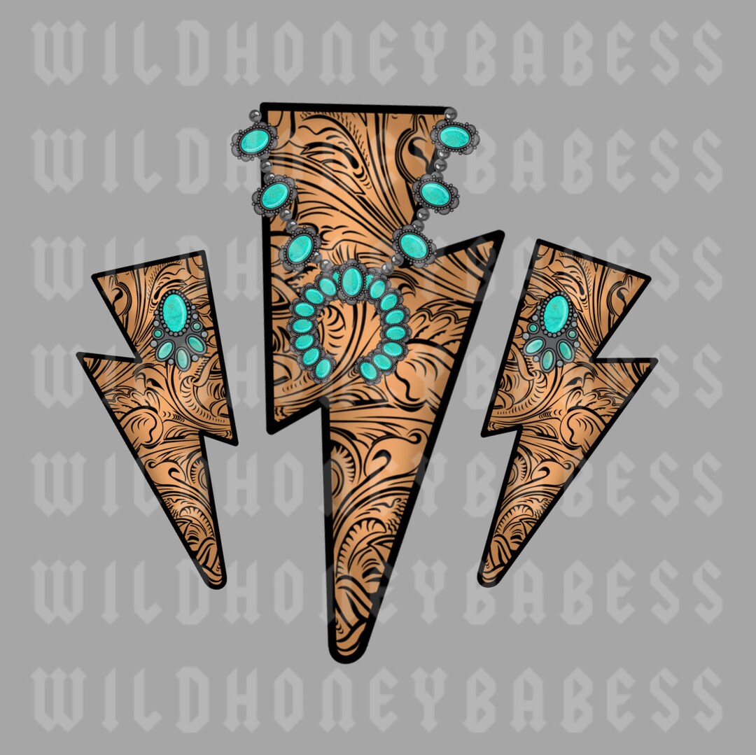 Tooled Leather Lightning Bolts Png, Bolt Png, Lightning Bolt Png ...