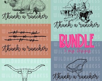 Thank a Rancher Png - Etsy