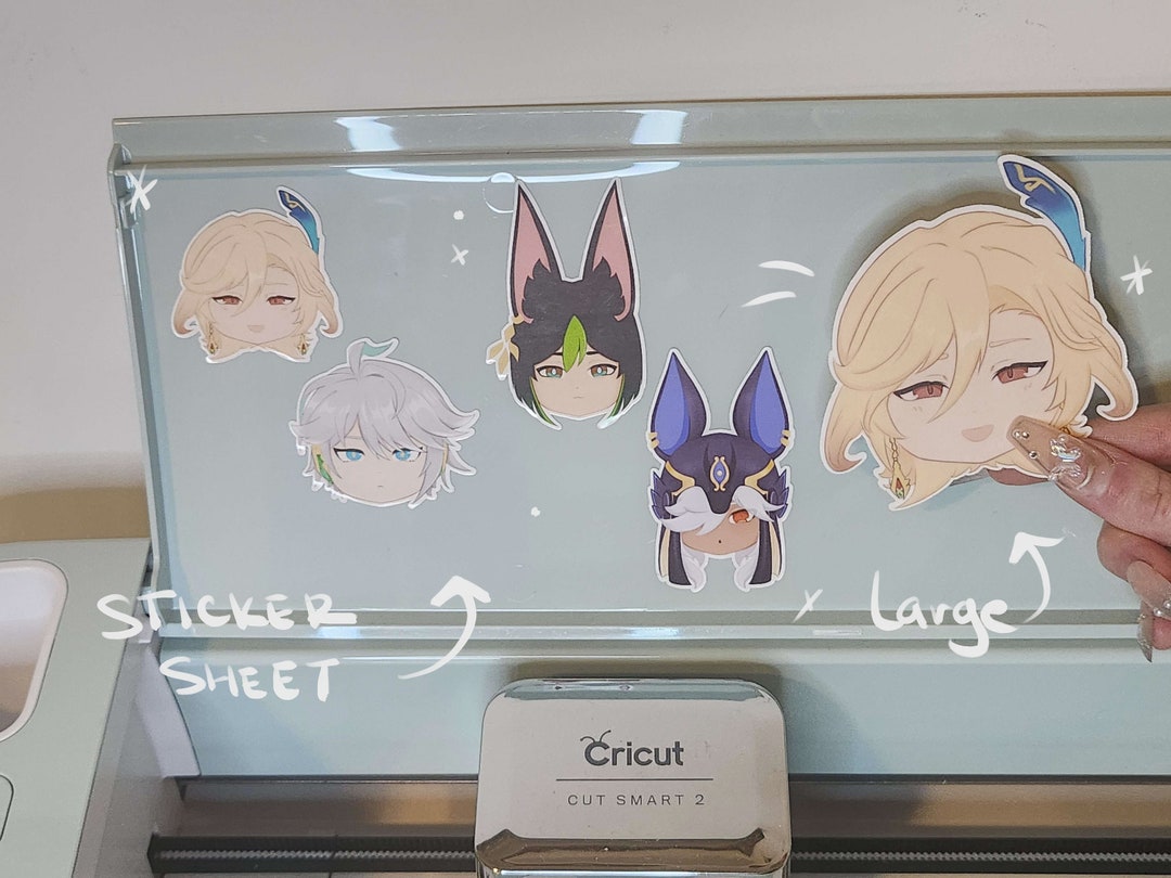 4GGRAVATE Cyno, Tighnari, Alhaitham, Kaveh Sticker genshin Impact - Etsy