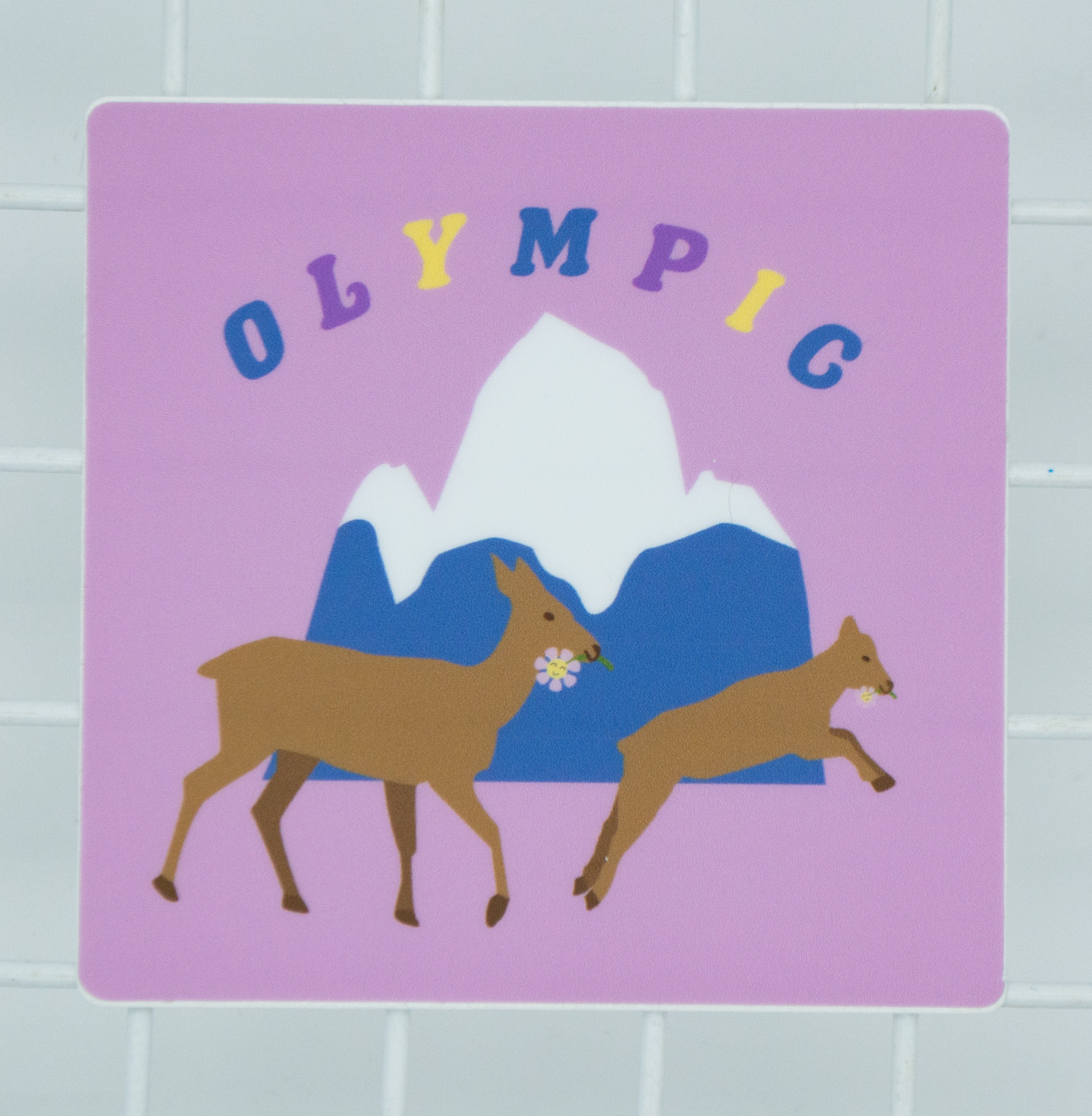 Olympic National Park Vinyl Sticker - Etsy