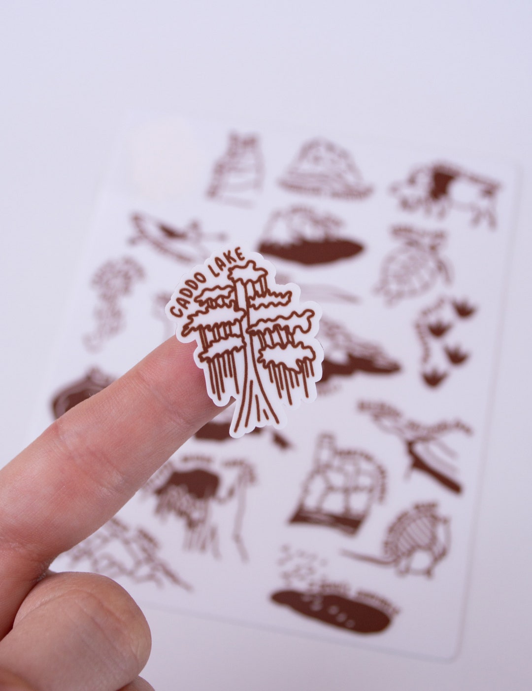 Texas Nature Sticker Sheet // Label Stickers for Planner, Journal ...