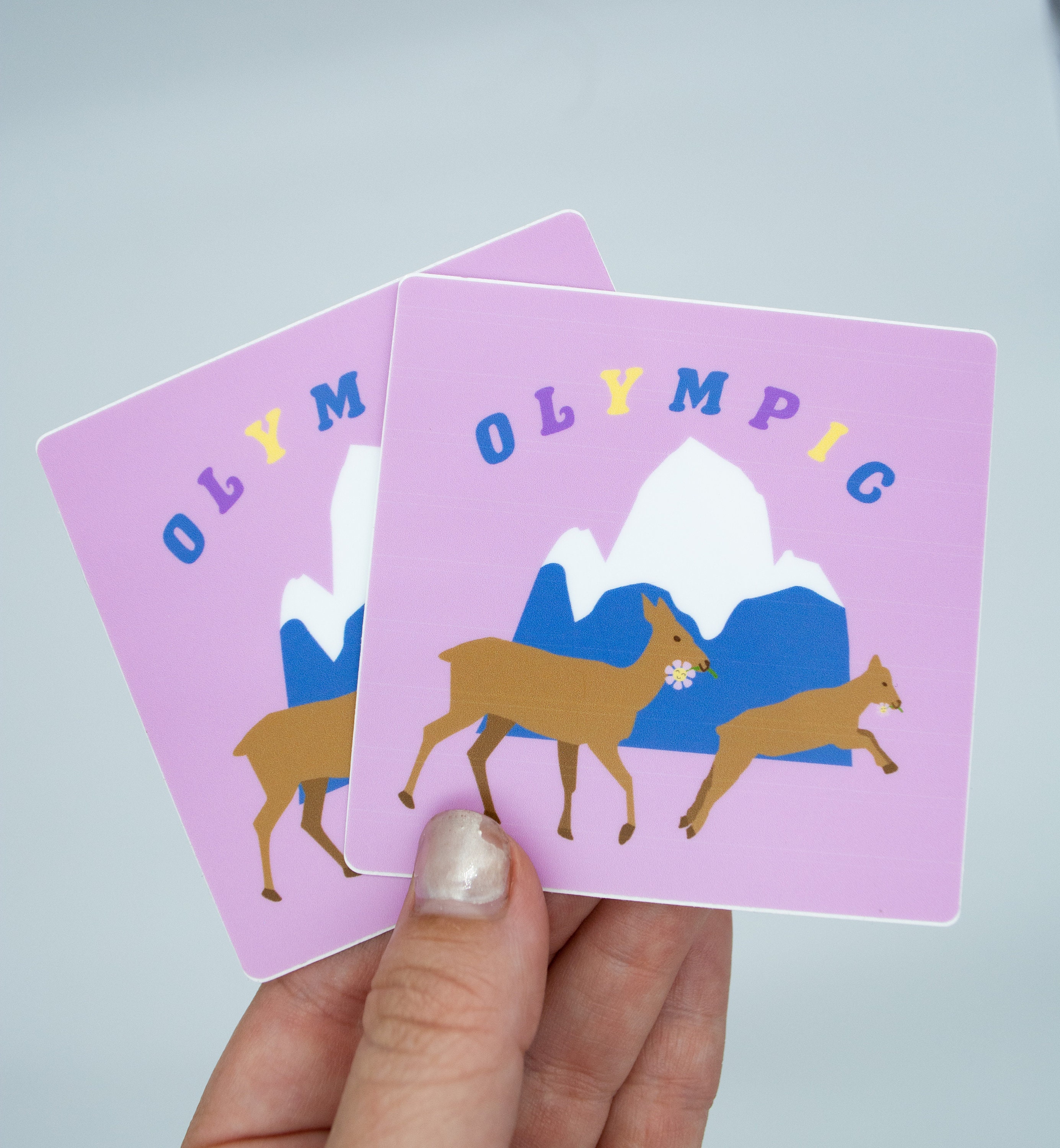 Olympic National Park Vinyl Sticker - Etsy
