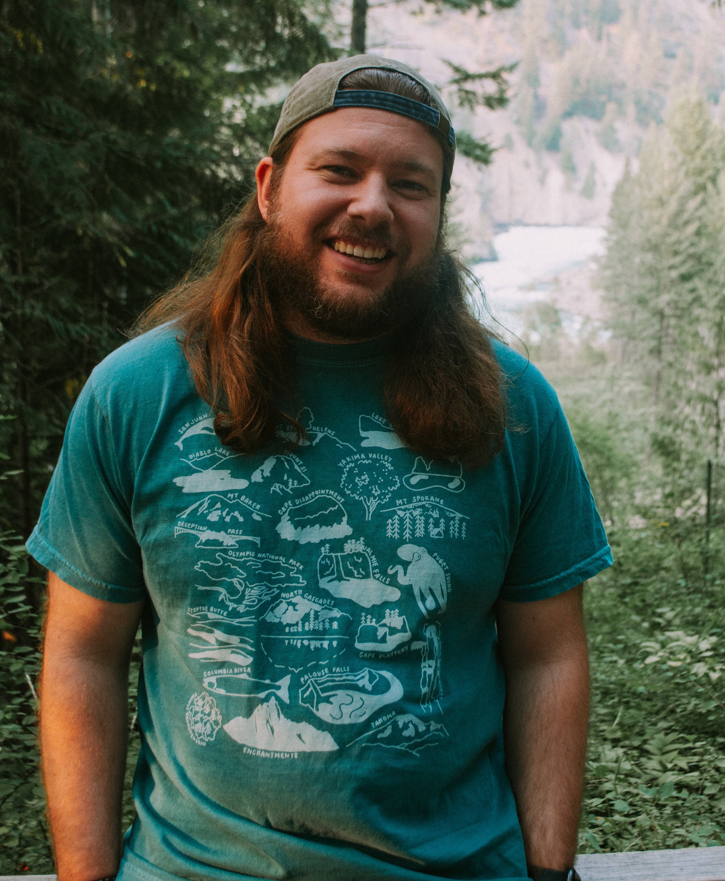 Washington Nature Checklist T-shirt: Comfort Colors Souvenir Tee - Etsy