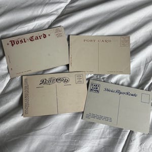 Vintage Nature Postcards // Random Vintage Post Card From Around the USA // Linen Nature ...